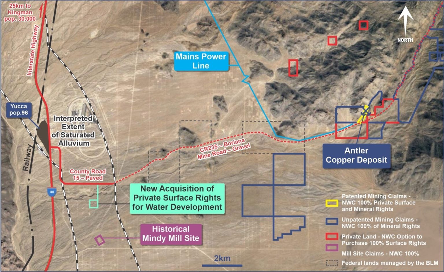 Antler Copper Project, Arizona, USA – New World Resources Limited